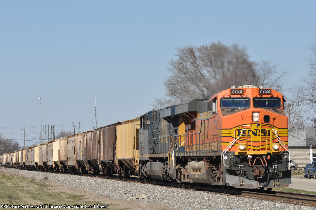 BNSF 7732 On CSX K 413 Eastbound